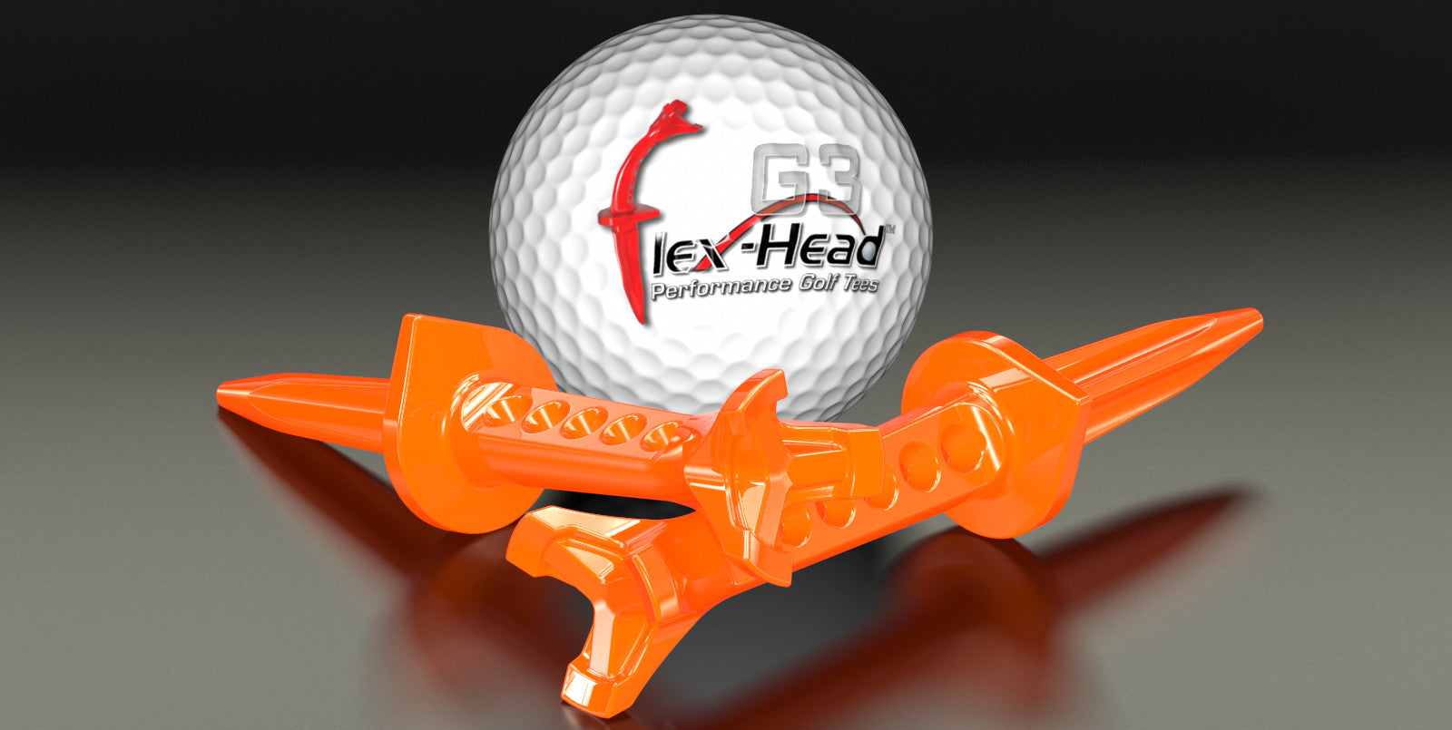 Flex-Head G3 - Flexible, Unbreakable Golf Tees